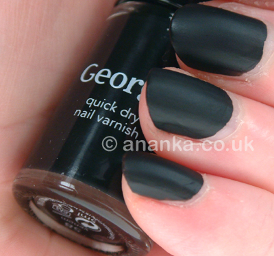 Economy Nails: Asda George 58 Venom (Matte)