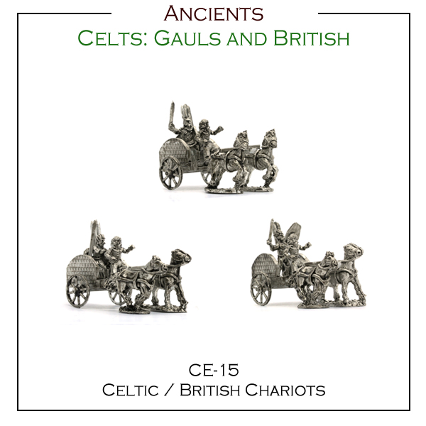 10mm Wargaming: Ancient British/Celtic Chariots from Kallistra