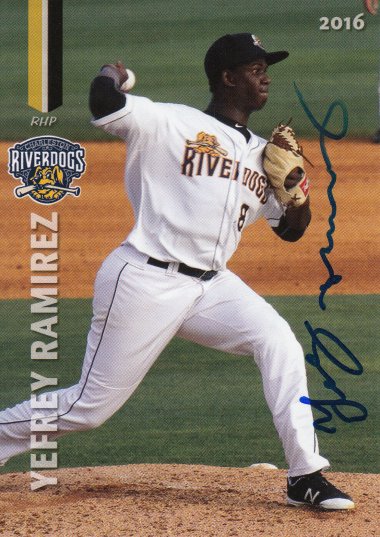 Daily Autograph: Yefry Ramirez