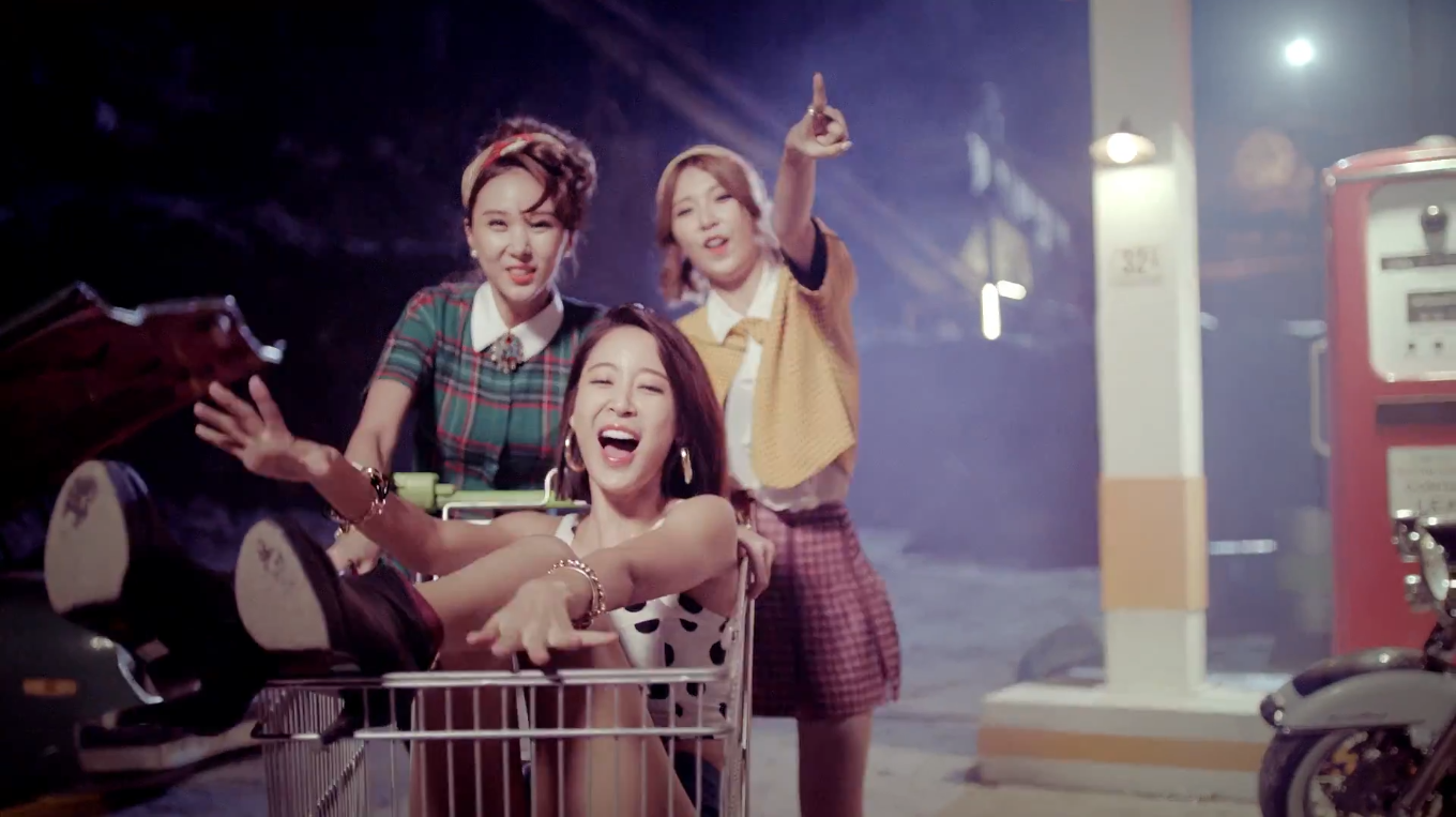 I cry like Yuko Oshima: Kpop: 9Muses - Gun (건)