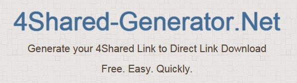Cara mudah Download file di 4shared.com menggunakan 4Shared-Generator ...