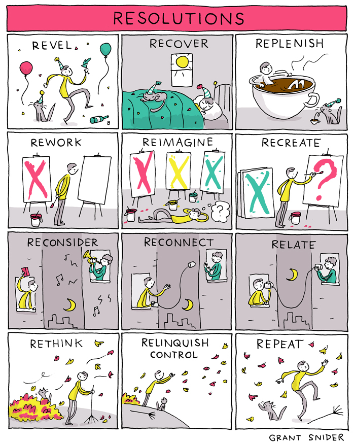INCIDENTAL COMICS: Resolutions