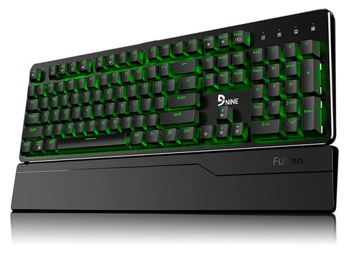 Review Fuhlen G903S Mechanical Keyboard with Detachable Wrist Rest