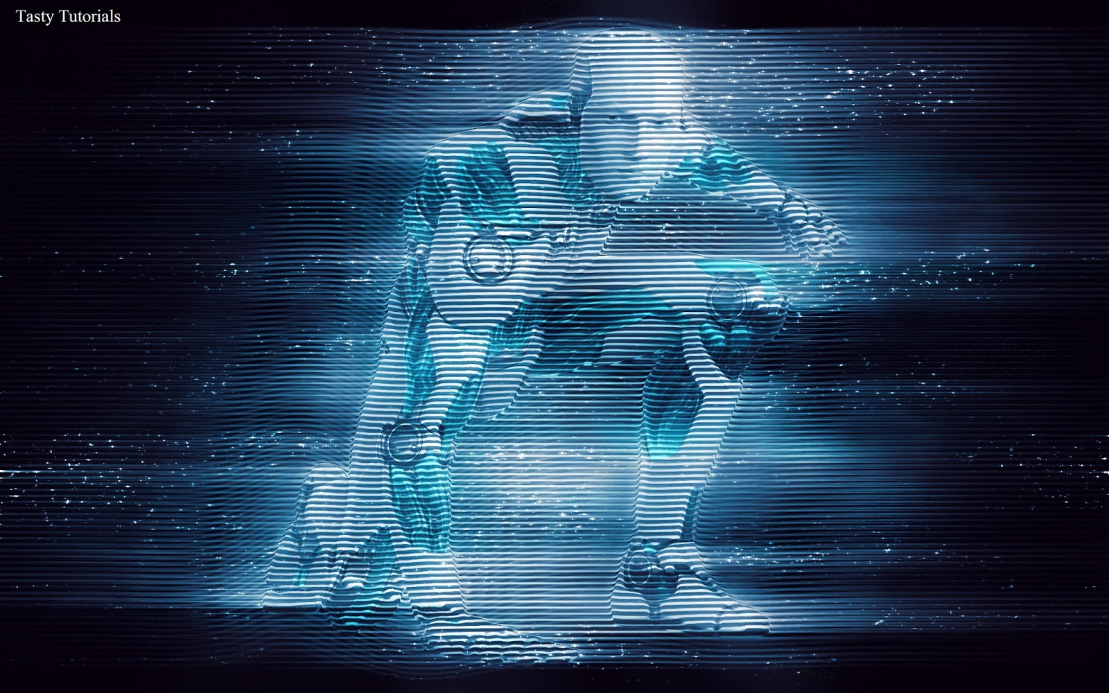 Creative Hologram Photo Effect In Photoshop CS6 - Tasty Tutorials