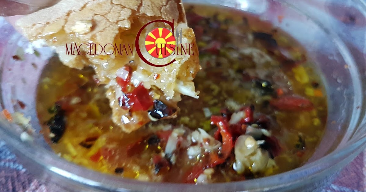 MAKALO (DIP) FROM DRIED HOT PEPPERS AND GARLIC ~ Macedonian Cuisine
