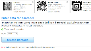 CARA MEMBUAT BARCODE SENDIRI | Apung & Arul