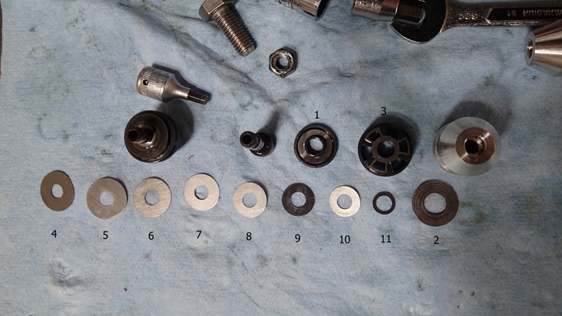 Triumph Speed Triple 955i Fork Shim Stack Specification Part1