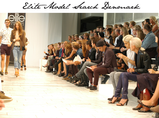 Sitting front and centre to witness the next generation of Danish model ...