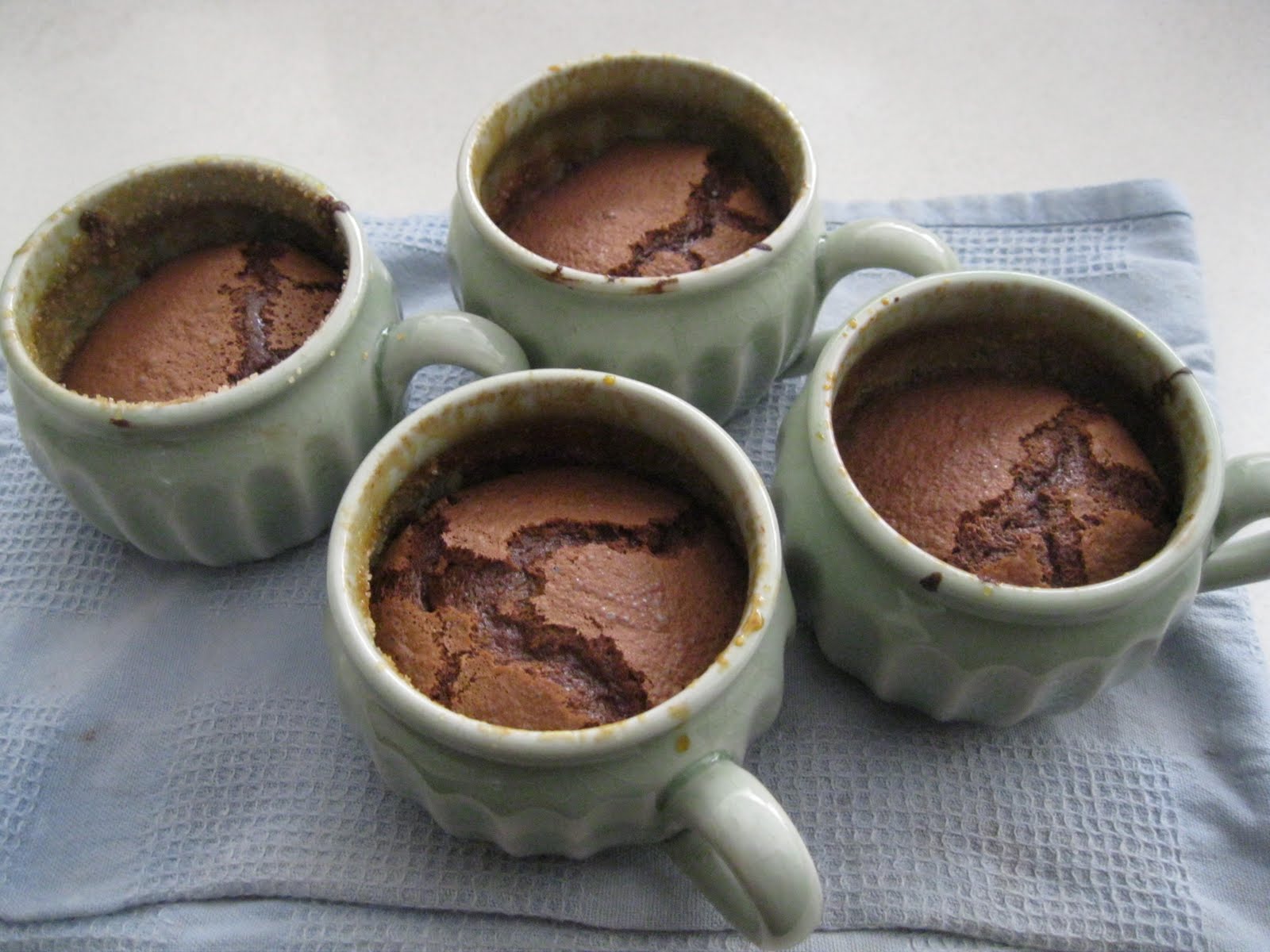Sasha Bashir: Chocolate Souffle - I actually made these!