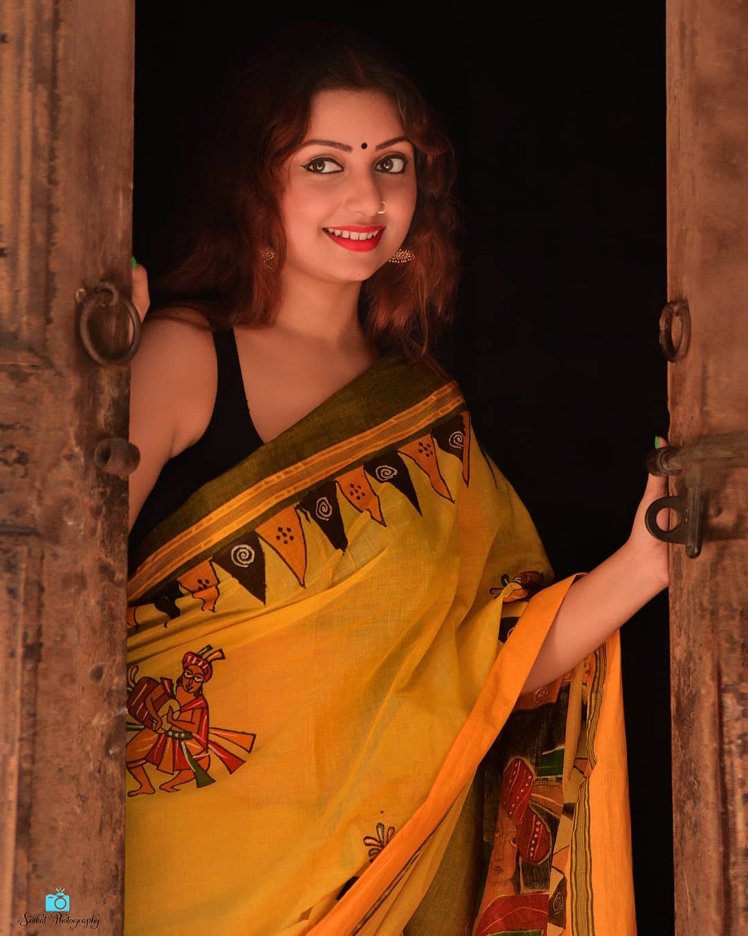 [50+] Rupsa Saha Chowdhury Hot Saree Photoshoot - RitzyStar