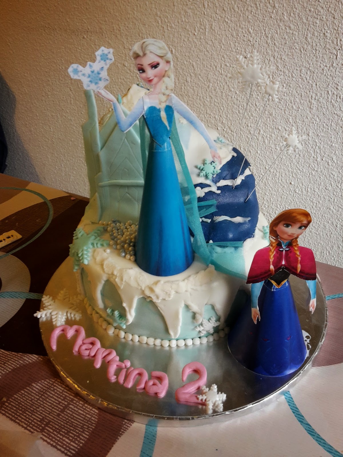 Laramar Secrets: TARTA ELSA Y ANA FROZEN (Paso a paso)