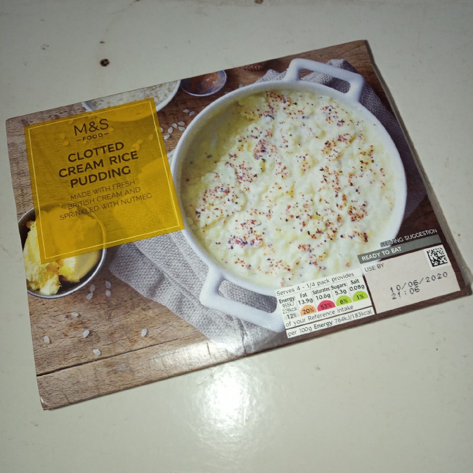 Supersupergirl's Food Reviews: [Review] M&S Marks and Spencer Clotted ...