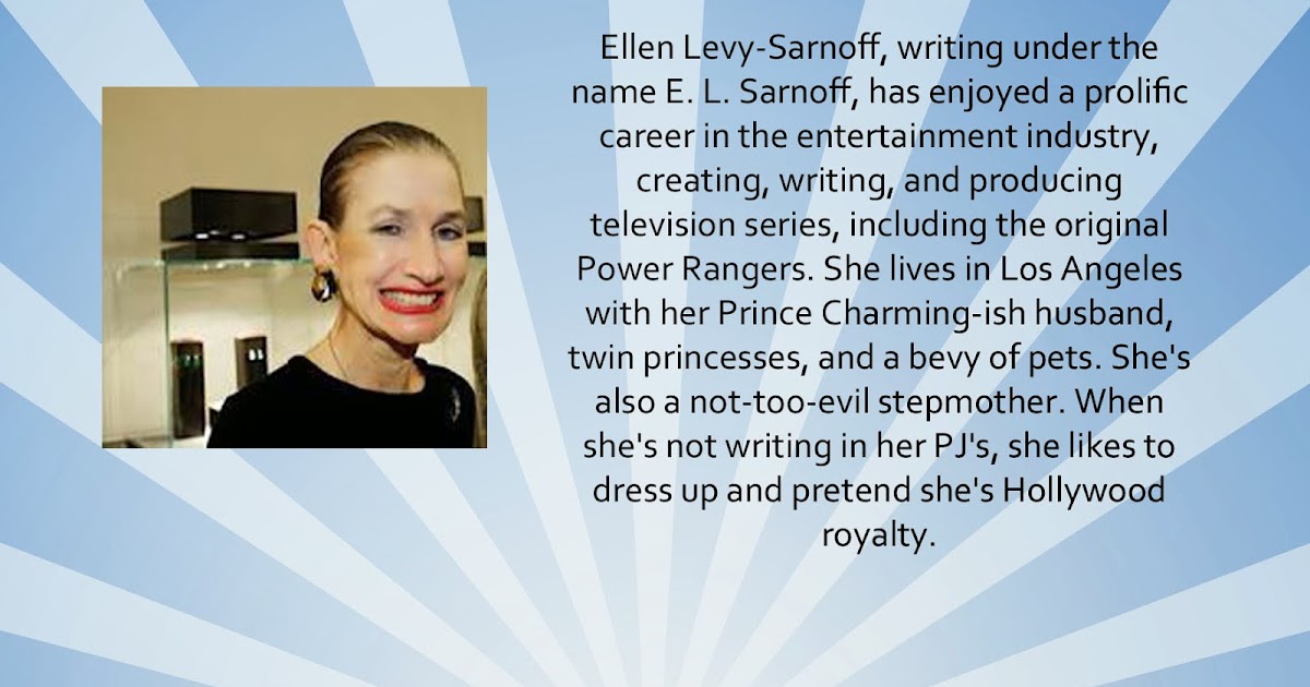Being Susan...: Author Spotlight: E.L. Sarnoff