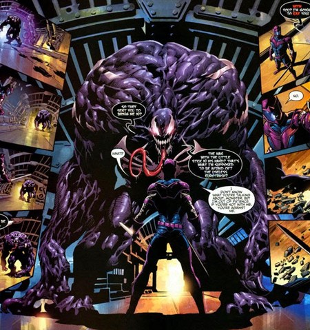 Todos los simbiontes diferentes: Venom, Carnage, Knull, Toxin ...