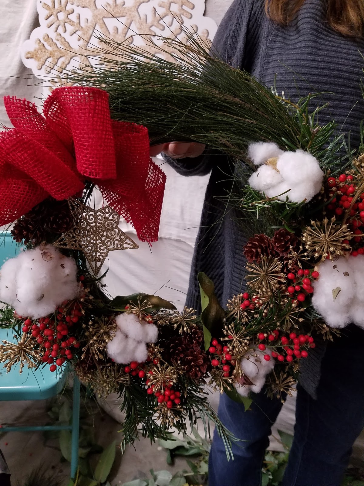 Windmill Farm: Wreath Making Classes A Wonderful Experience With Friends