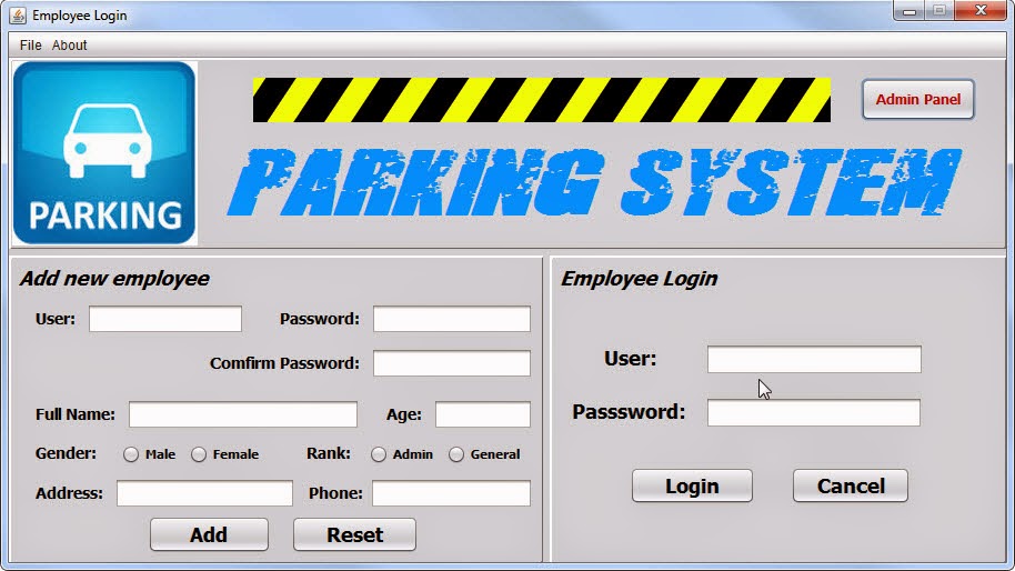 Car Parking System Application | Sulkiflee Masa