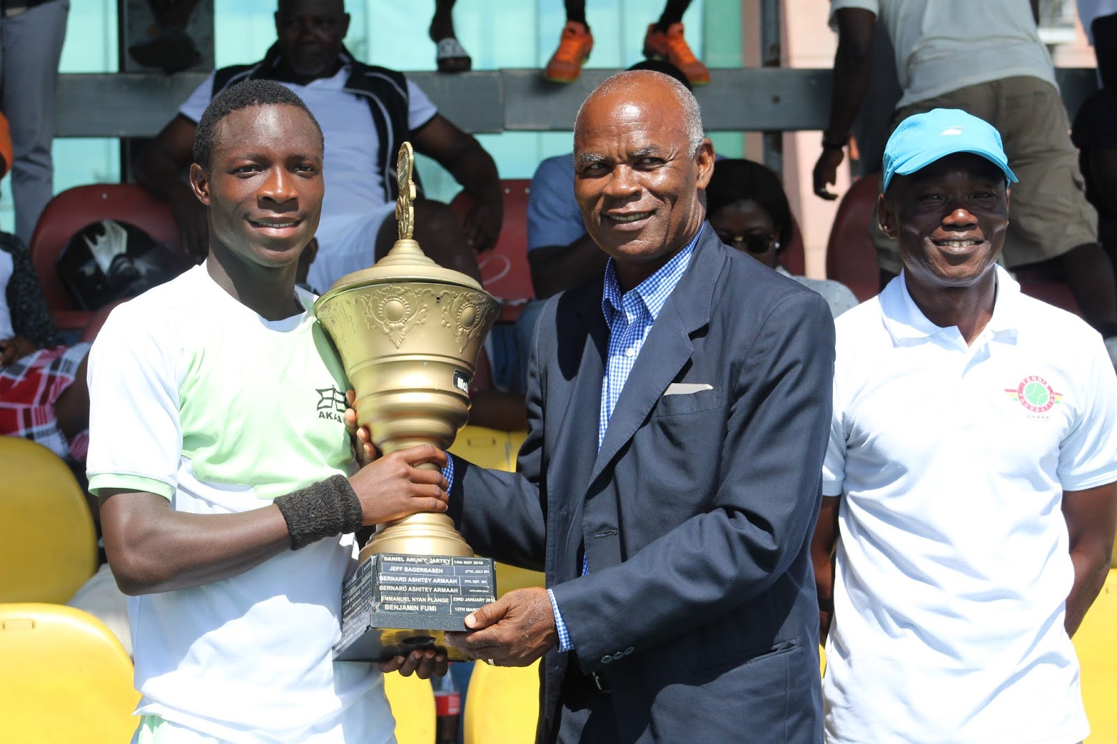Samuel Antwi wins his first National Ranking Title