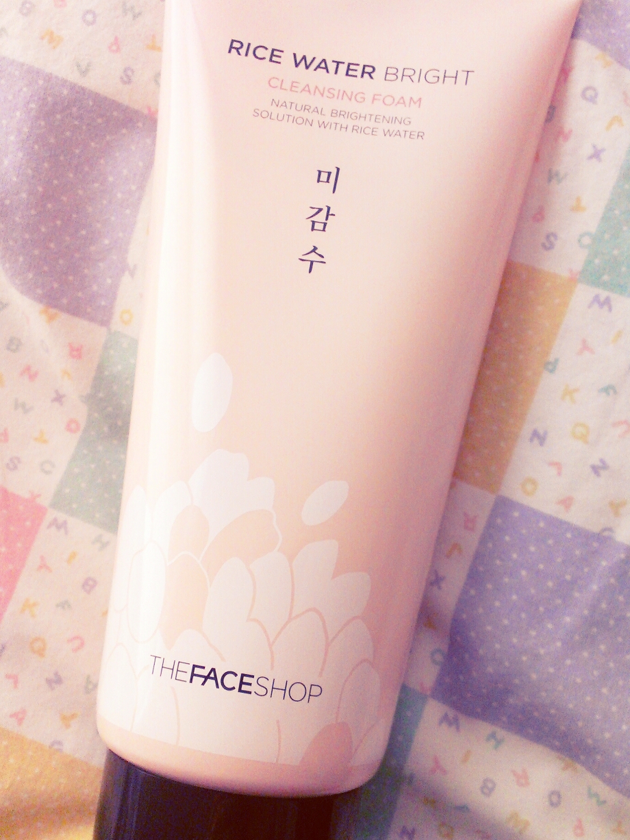 Just a Bunch of Random Thoughts: Review: Rice Water Bright Cleansing ...