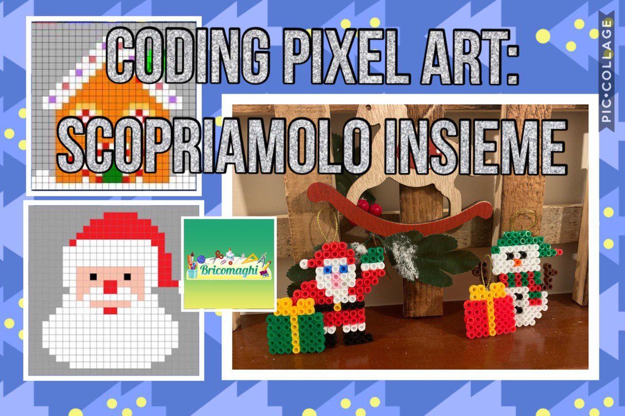 Bricomaghi: Coding Pixel art: quando l'arte incontra il pensiero ...