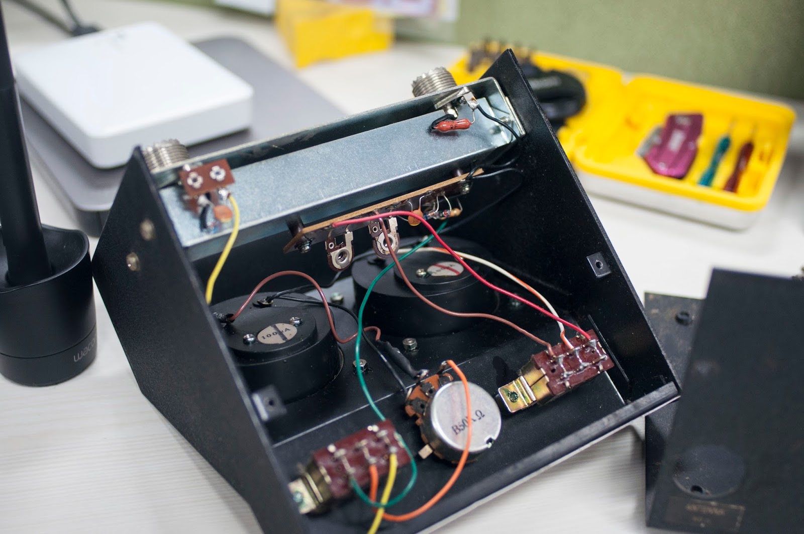 VINTAGE RADIO : HANSEN SWR-POWER METER model FS-5R ( SOLD )