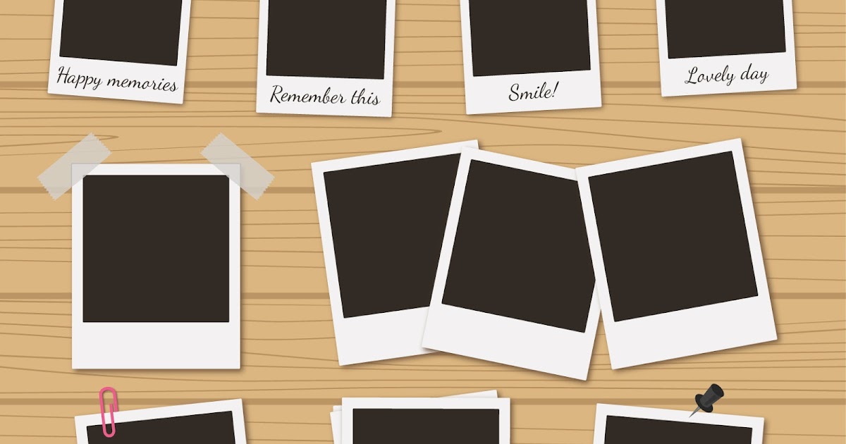 Polaroid Frames Collection - Galeri Desain