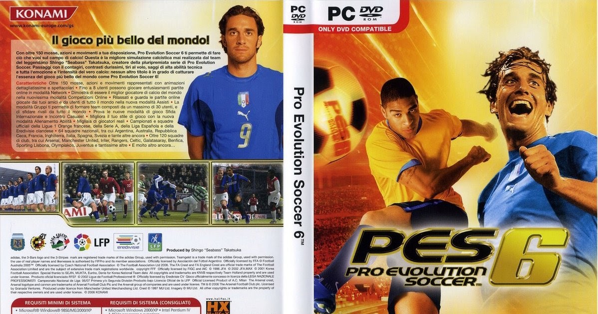 Pro Evolution Soccer 6 (1.20 GB)
