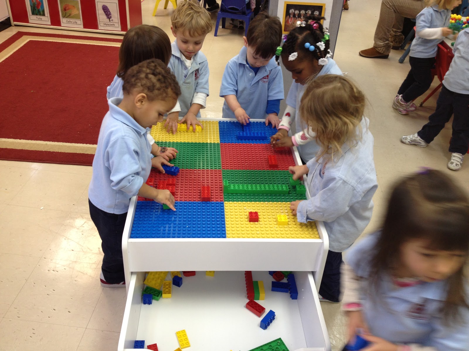 HH Preschool Class Reflections: New Lego Table Fun