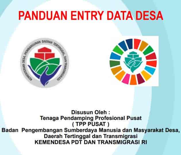 Buku Panduan Entry Data Desa di Aplikasi SDGs Desa | FORMAT ...