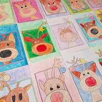 Mrs. Pearce's Art Room : Reindeer