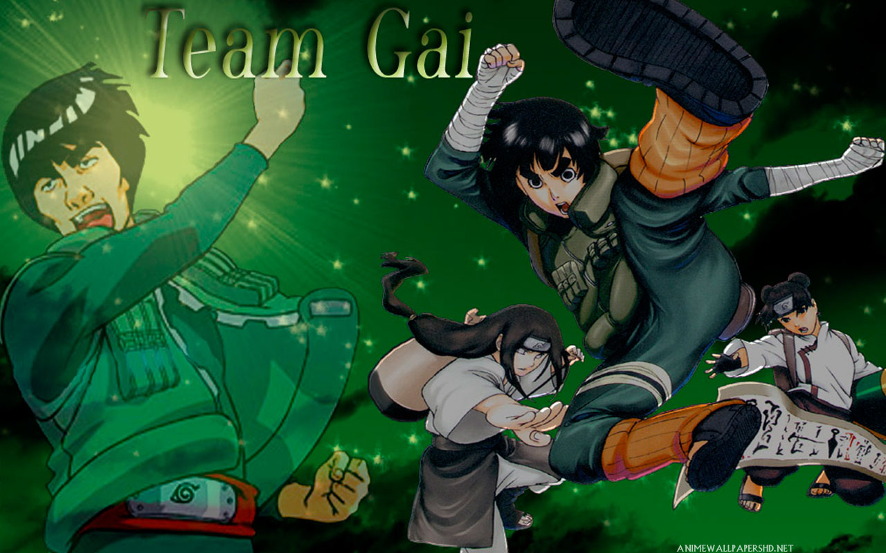 Naruto Characters: Team Gai