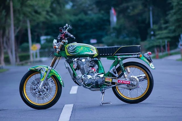 22 Gambar HD Modifikasi Honda CB 100 Terbaru 2020