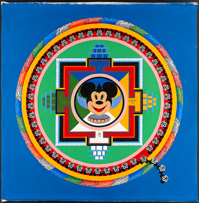 nickyskye meanderings: Contemporary Tibetan art