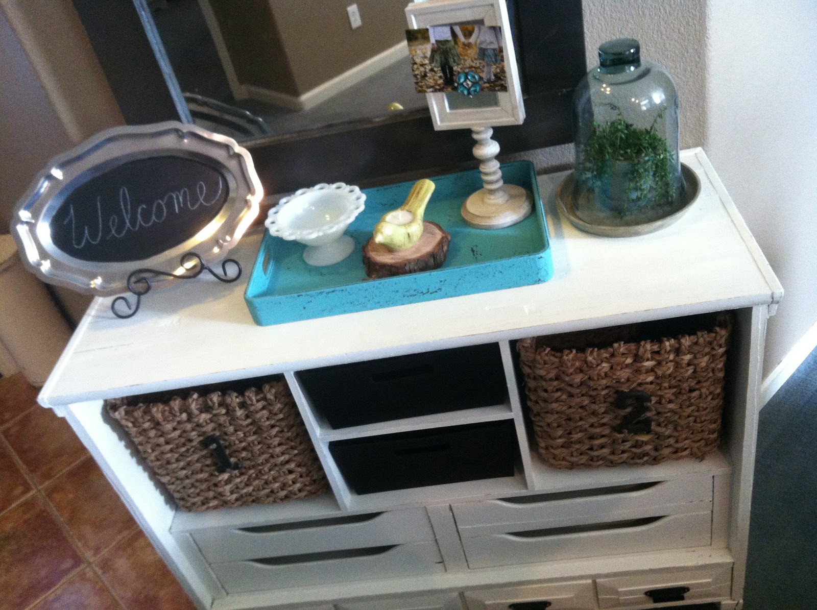 The Baeza Blog: Trash to Entry Table