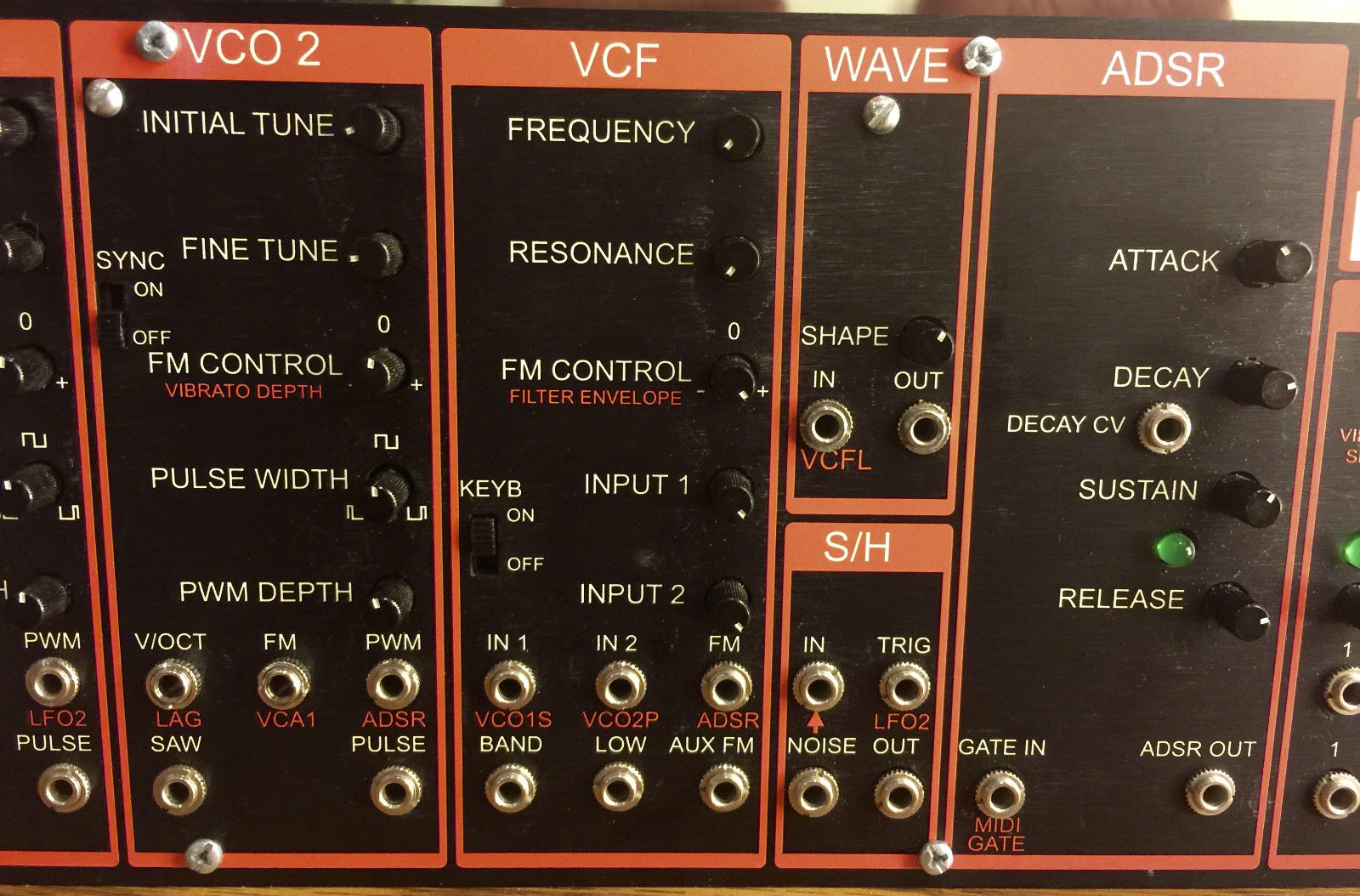 MATRIXSYNTH: Rare Evenfall Mini Modular designed by Grant Richter of ...