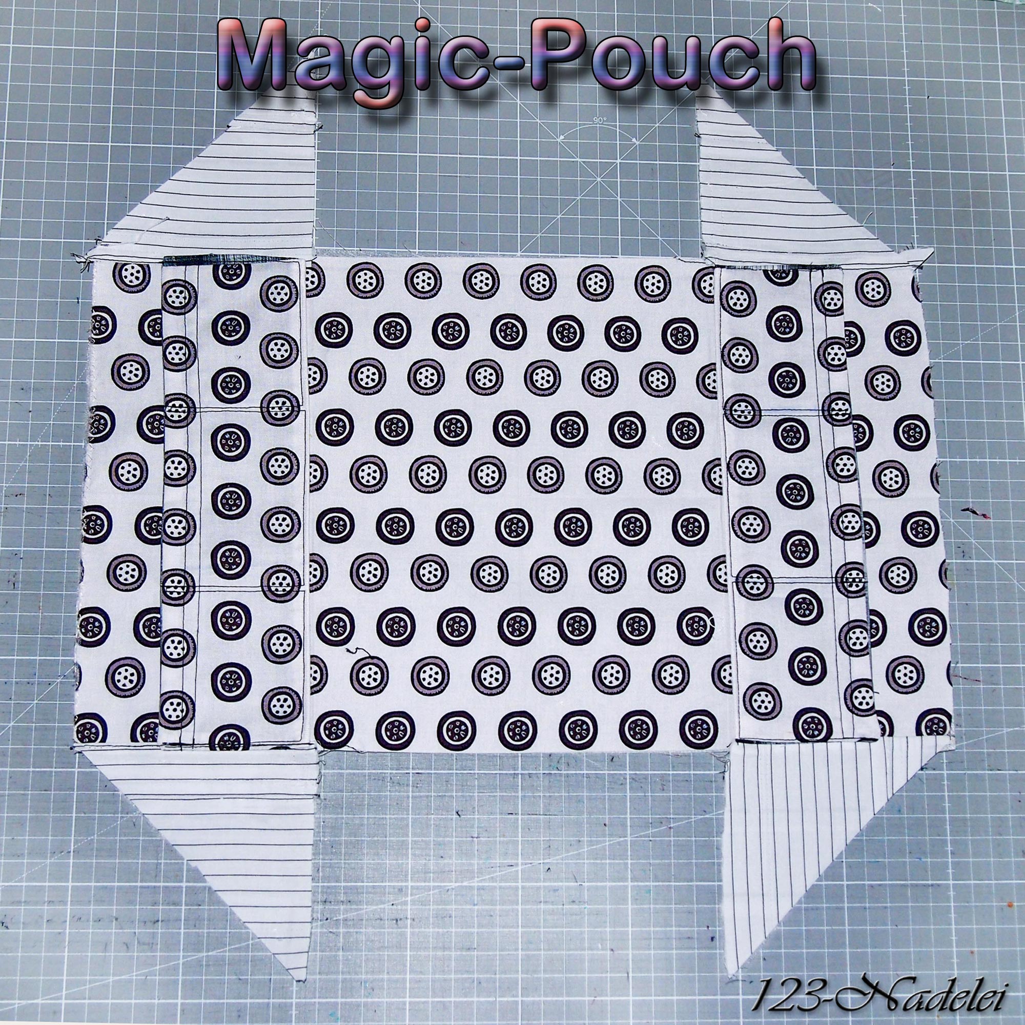 123-Nadelei: Kleine Tasche Magic Pouch