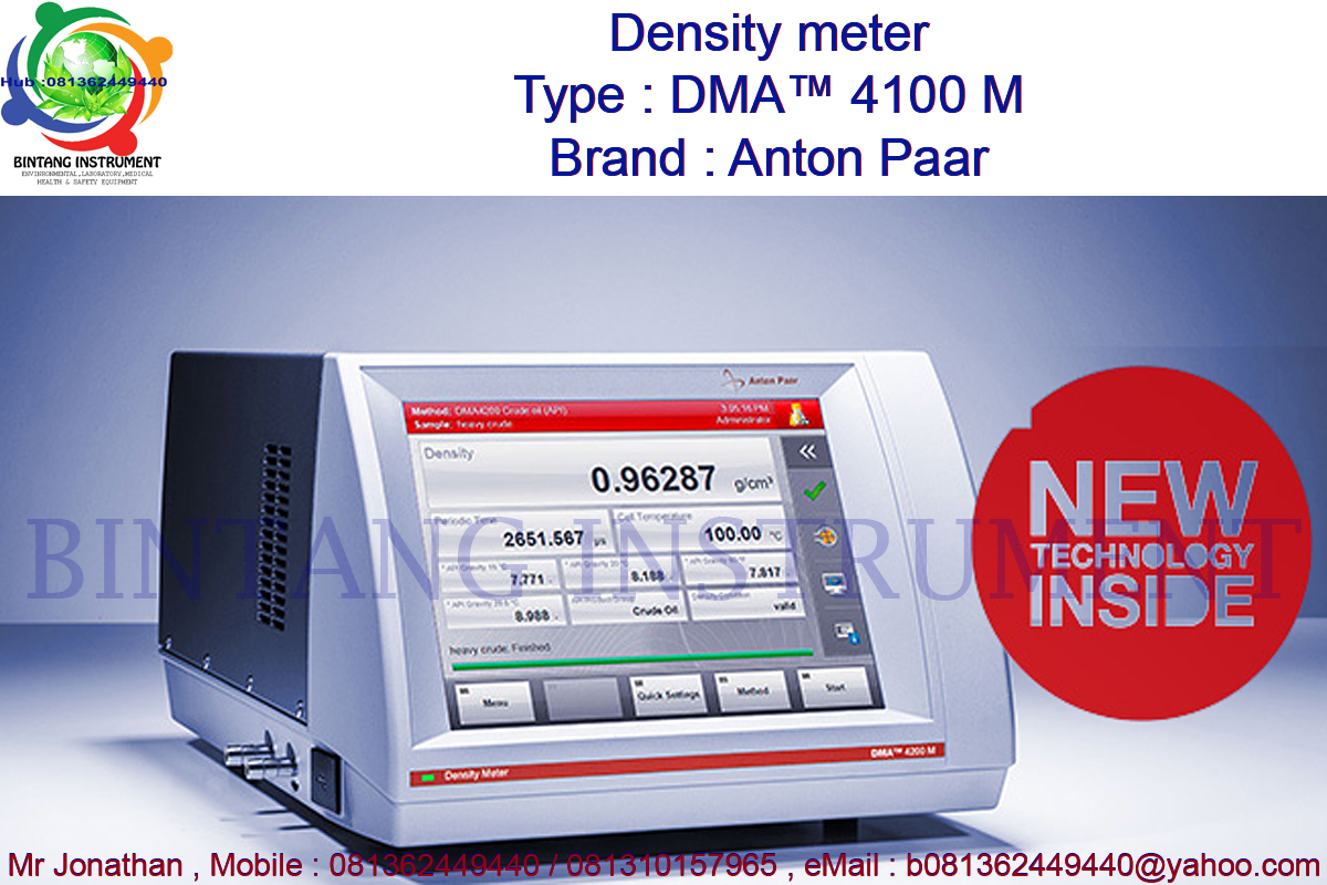 BINTANG INSTRUMENT : 081362449440 Jual DENSITY METER BRAND : ANTON PAAR TYPE DMA 5000M DMA 4500M ...