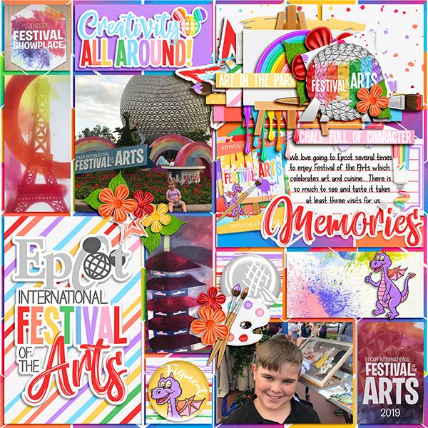 Lisa Campbell Designs: Fun Art Festival from Kelly