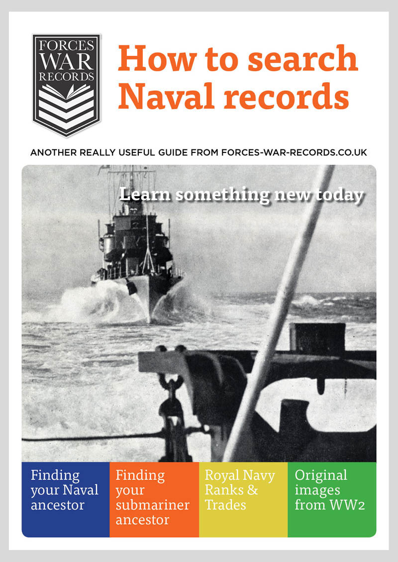 The GENES Blog: Find Naval ancestors with Forces War Records