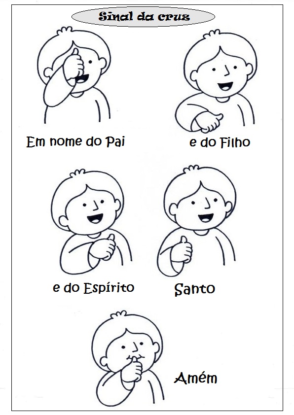 El Rincón de las Melli: Sinal da cruz