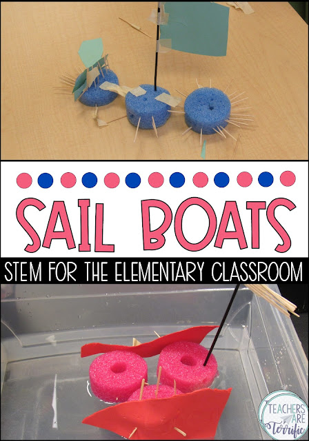Sailing Away with Sailboats in the STEM Lab! - Teachers Are Terrific! A ...
