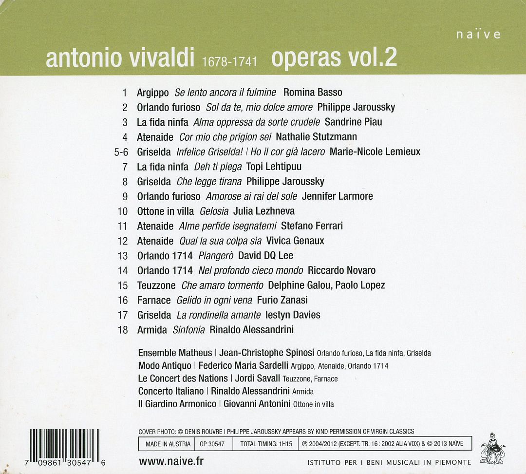 Vivaldi Operas