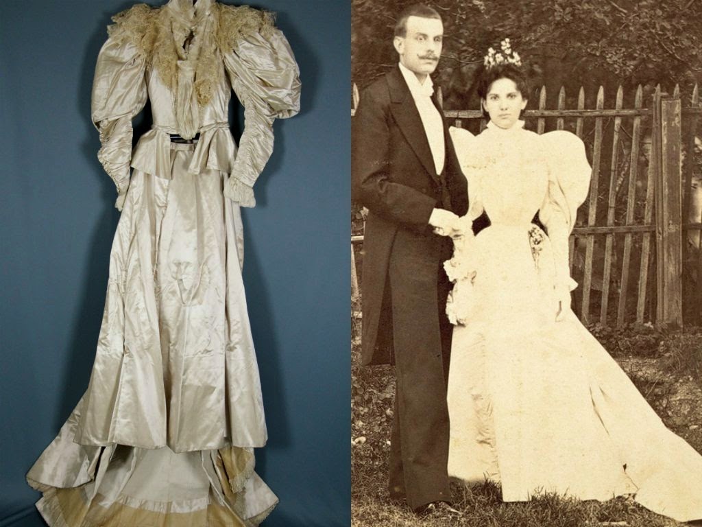All The Pretty Dresses: 1896 Wedding Gown