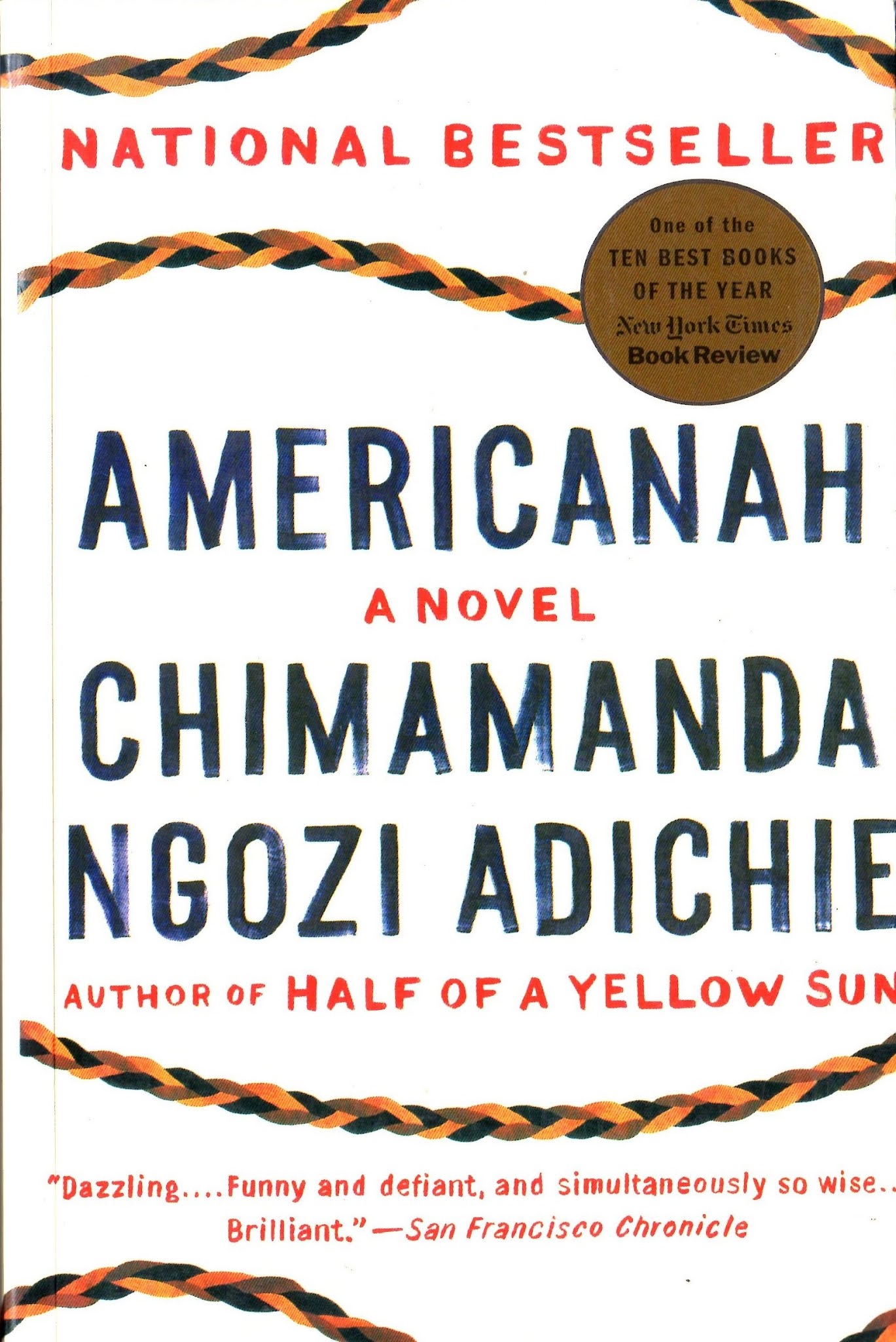 Review: Americanah by Chimamanda Ngozi Adichie | Helen's Book Blog