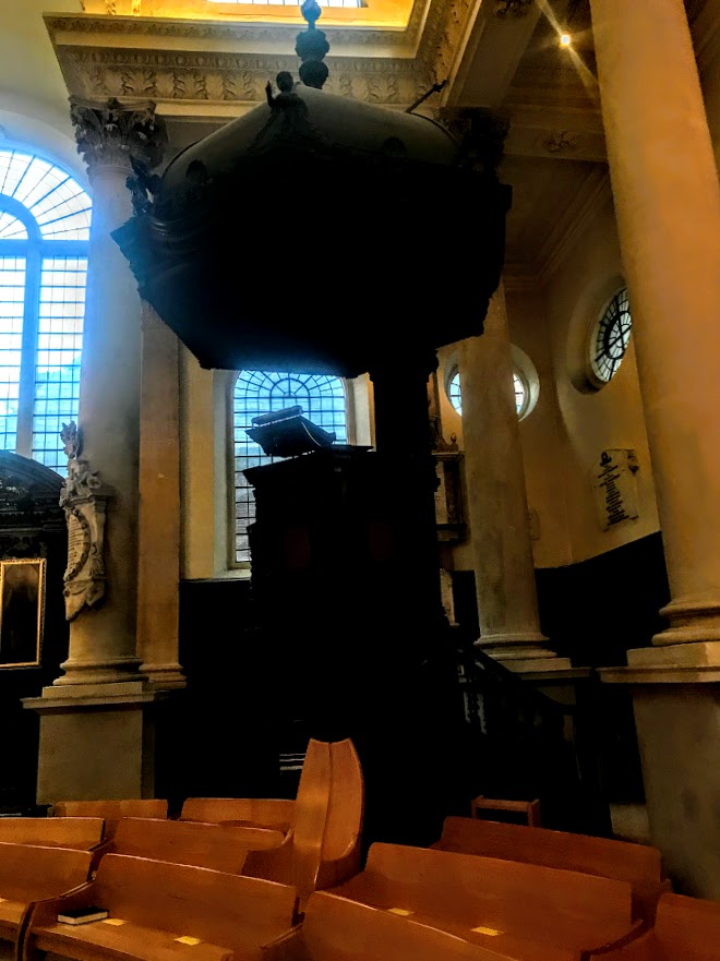 Patrick Comerford: Saint Stephen Walbrook, a Wren church in the heart ...