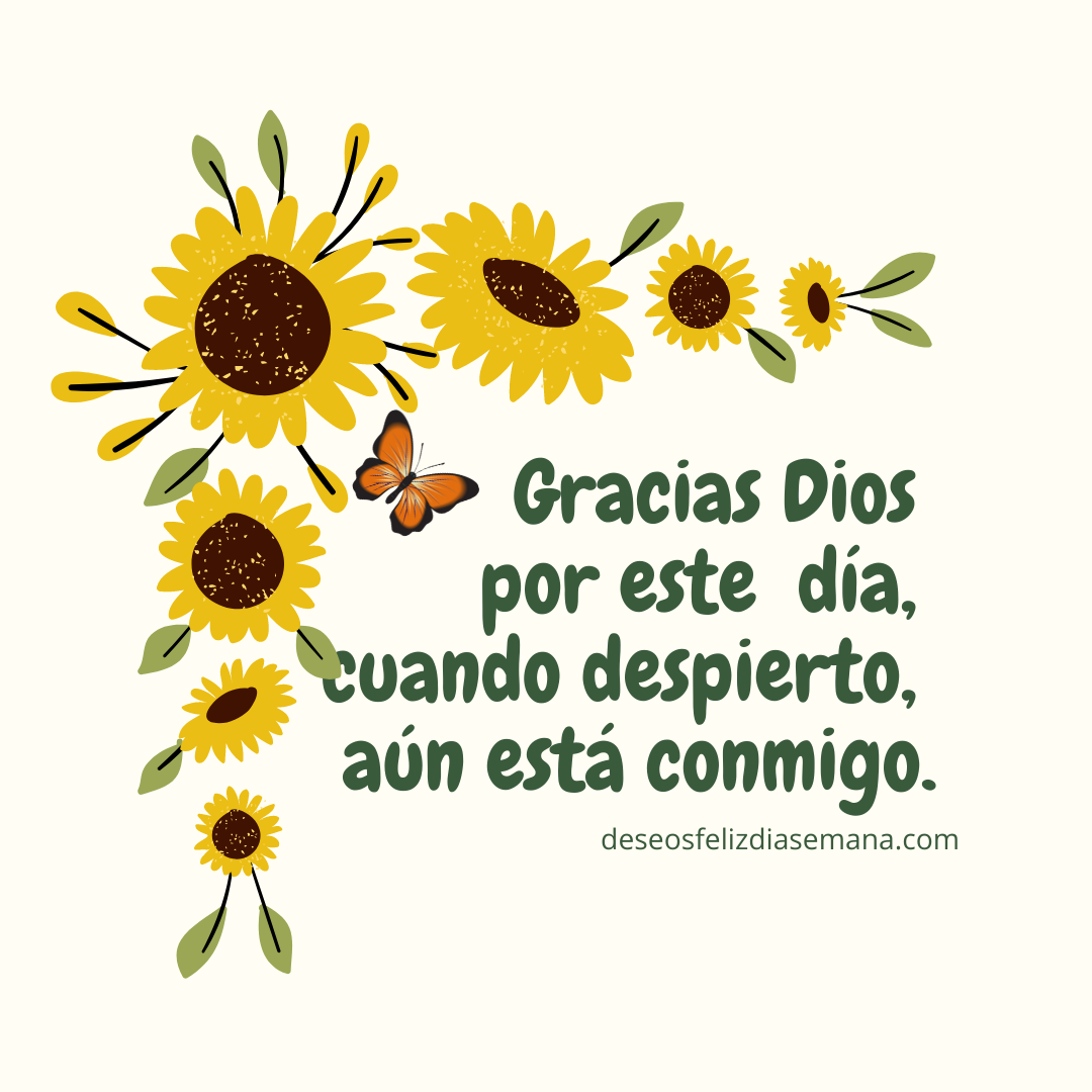 Hoy doy gracias a Dios. Mensajes de Gratitud. Frases Cristianas para el ...