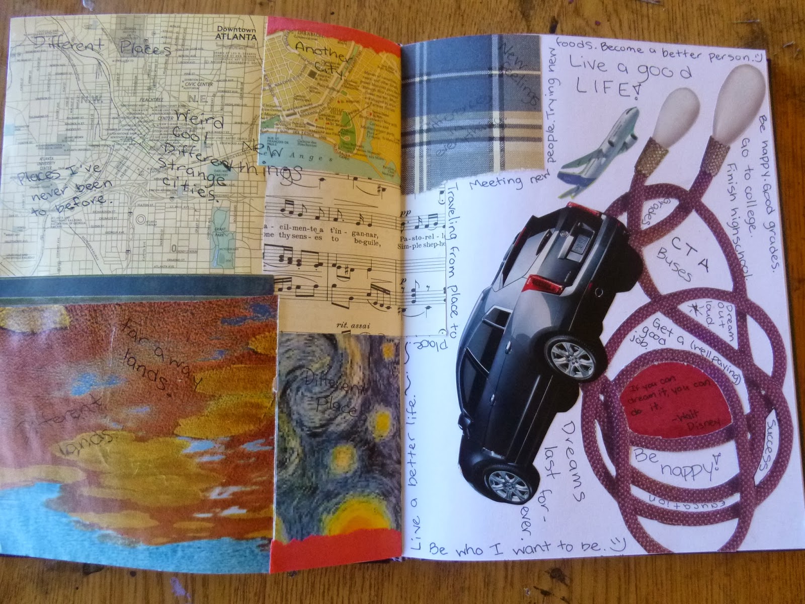 Lane Tech Art Studio : Visual Journals