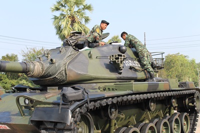 THAIDEFENSE-NEWS: รถถังหลัก M60A3_กองพันทหารม้าที่ 5 รักษาพระองค์