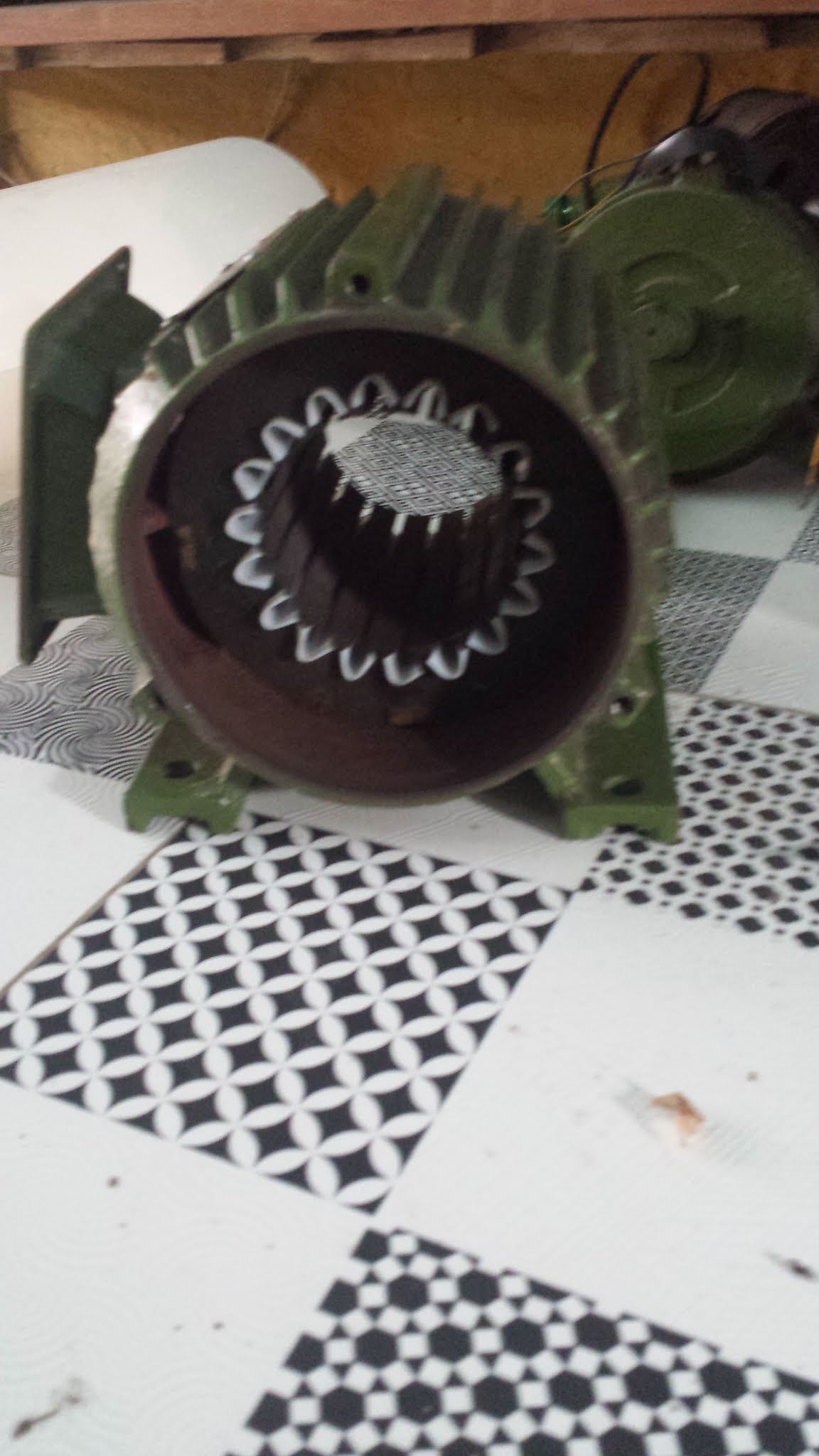 Cara Gulung motor 3phase 18 slot 2pole