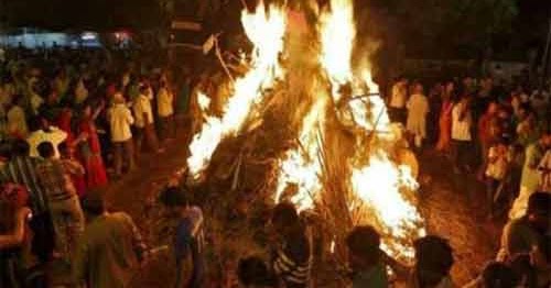 Holika Dahan Story - Story Of Lighting Fire At Night During Holi ...