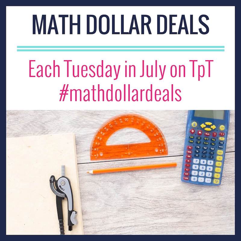 Secondary Math Dollar Deals 2023 | Mrs. E Teaches Math